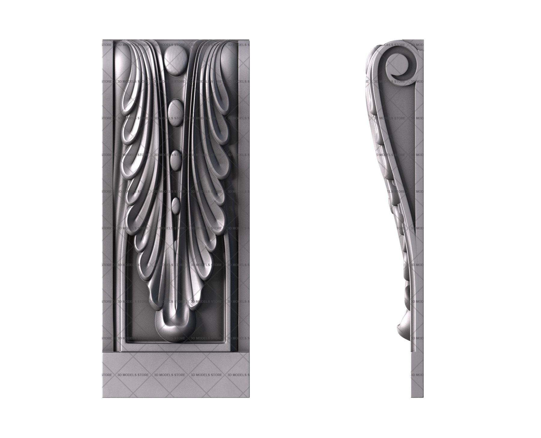 Corbel crb_stl_0208 - 3D (stl) model