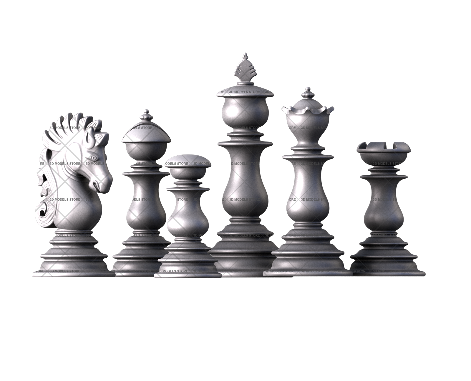 The Staunton Chess set shm_stl_set_0020